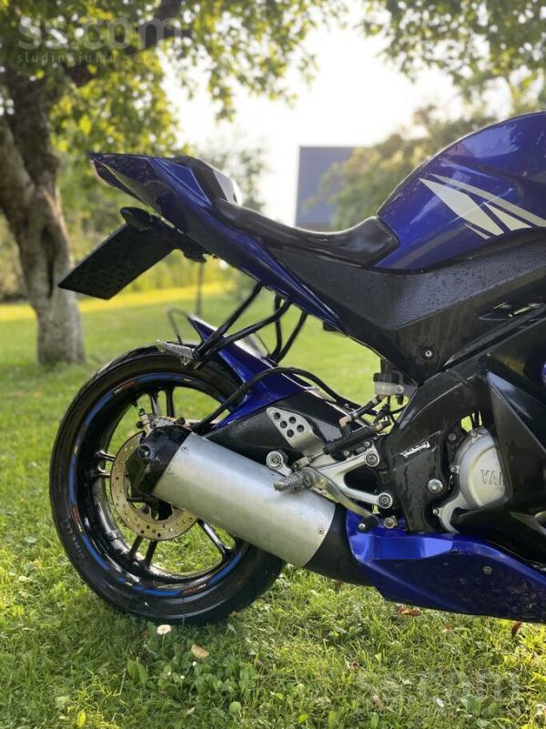 Yamaha YZF R125 2008 in Telschi, with an engine capacity of 0.13 L and mileage of 0 thousand km for 2000 €, photo 7 on AUTOMOTO.COM.LV