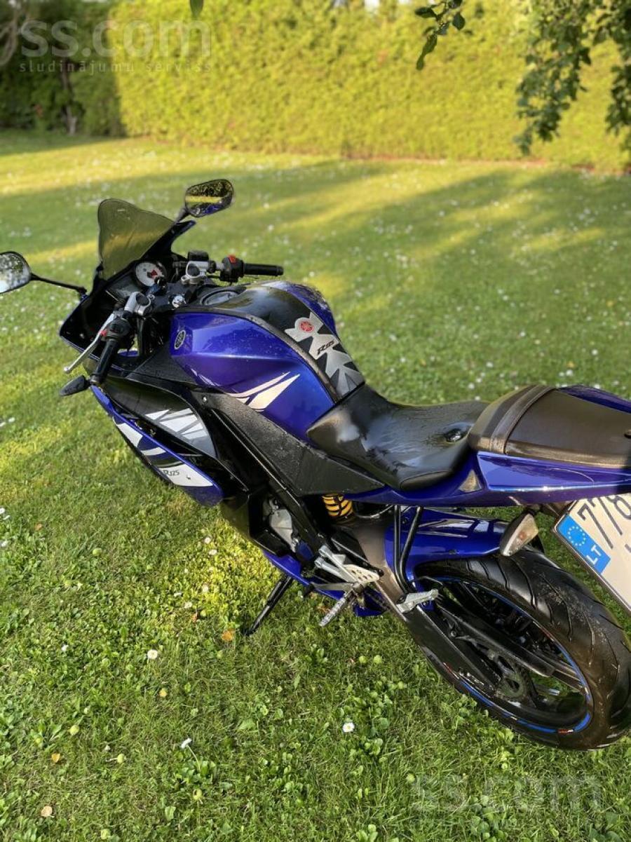 Yamaha YZF R125 2008 in Telschi, with an engine capacity of 0.13 L and mileage of 0 thousand km for 2000 €, photo 9 on AUTOMOTO.COM.LV
