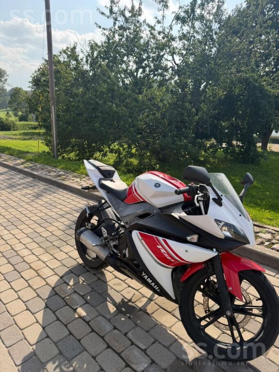 Ямаха YZF R125 2008 в Талси, объемом двигателя 0.13 л и пробегом 0 тыс. км за 1500 €, фото 3 на AUTOMOTO.COM.LV