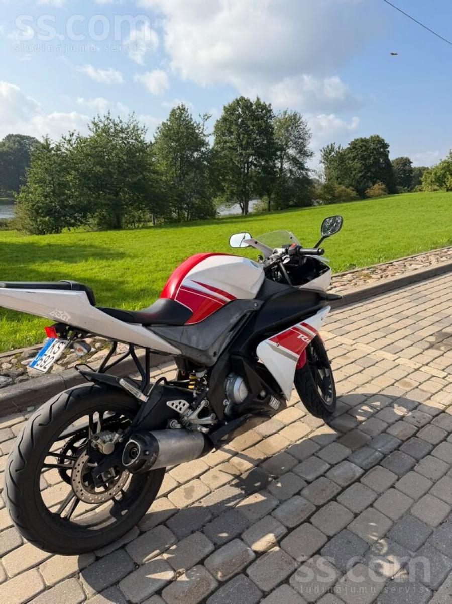 Ямаха YZF R125 2008 в Талси, объемом двигателя 0.13 л и пробегом 0 тыс. км за 1500 €, фото 4 на AUTOMOTO.COM.LV