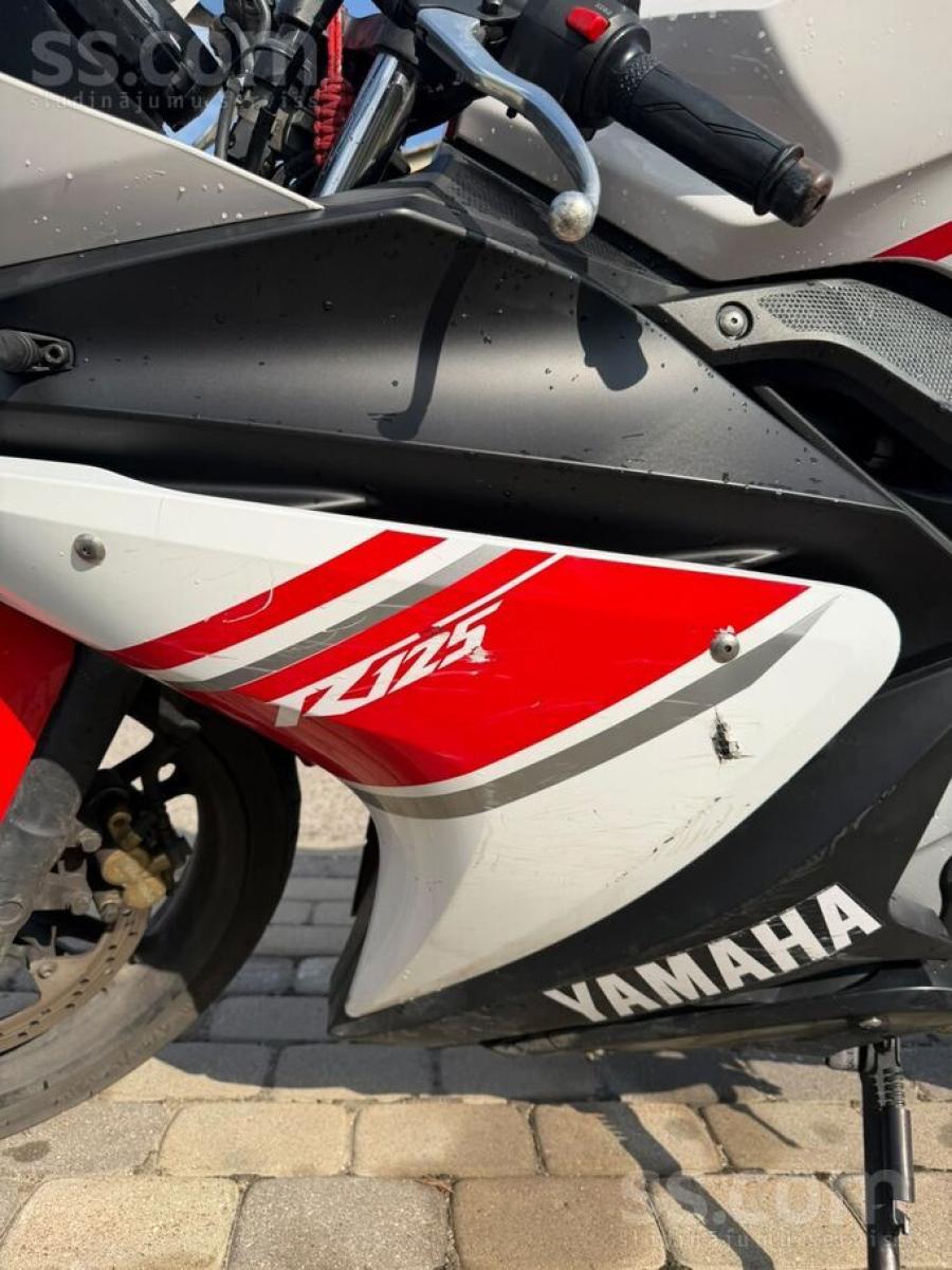 Ямаха YZF R125 2008 в Талси, объемом двигателя 0.13 л и пробегом 0 тыс. км за 1500 €, фото 6 на AUTOMOTO.COM.LV