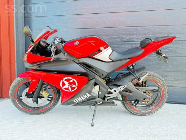 Yamaha YZF R125 2009 in Talsi, with an engine capacity of 0.13 L and mileage of 0 thousand km for 2300 €, photo 3 on AUTOMOTO.COM.LV