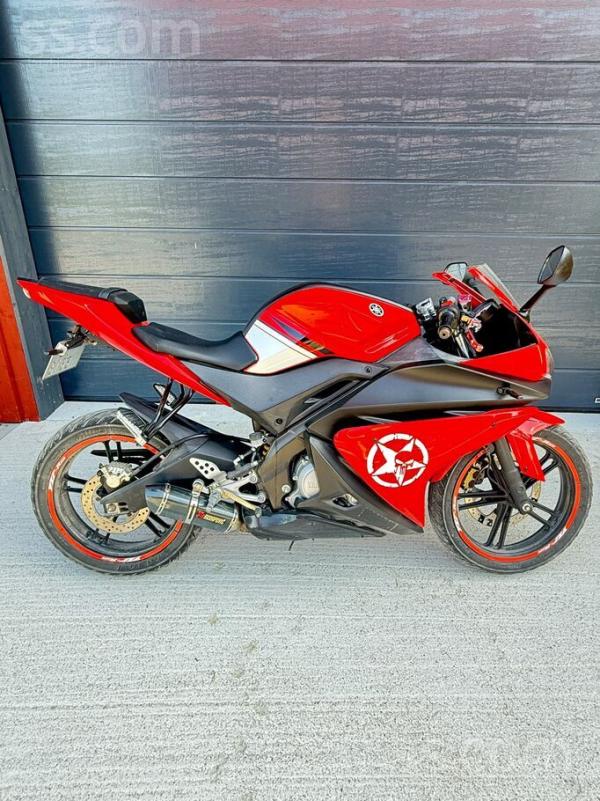 Yamaha YZF R125 2009 in Talsi, with an engine capacity of 0.13 L and mileage of 0 thousand km for 2300 €, photo 5 on AUTOMOTO.COM.LV