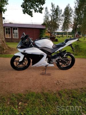 Yamaha YZF R125 2009 Valmiera, ar dzinēja tilpumu 0.13 L un nobraukumu 0 tūkst. km par 1890 €, foto 6 vietnē AUTOMOTO.COM.LV