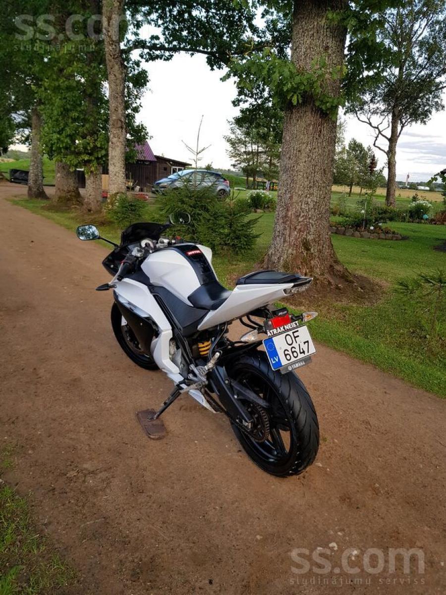 Yamaha YZF R125 2009 Valmiera, ar dzinēja tilpumu 0.13 L un nobraukumu 0 tūkst. km par 1890 €, foto 9 vietnē AUTOMOTO.COM.LV