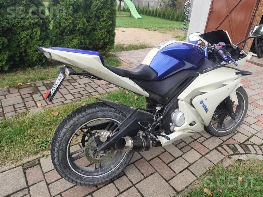 Ямаха YZF R125 2010 в Екабпилс, объемом двигателя 0.13 л и пробегом 0 тыс. км за 1600 €, фото 7 на AUTOMOTO.COM.LV