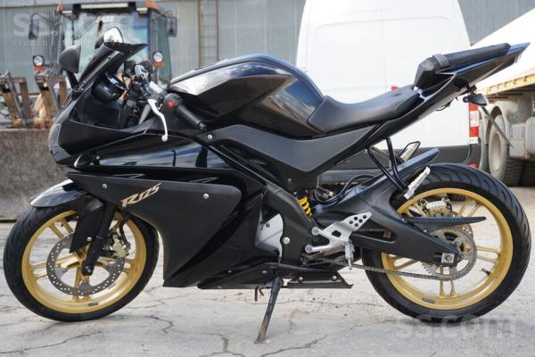 Yamaha YZF R125 2010 in Bauska, with an engine capacity of 0.13 L and mileage of 0 thousand km for 2400 €, photo 2 on AUTOMOTO.COM.LV