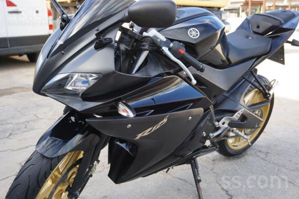 Yamaha YZF R125 2010 in Bauska, with an engine capacity of 0.13 L and mileage of 0 thousand km for 2400 €, photo 3 on AUTOMOTO.COM.LV