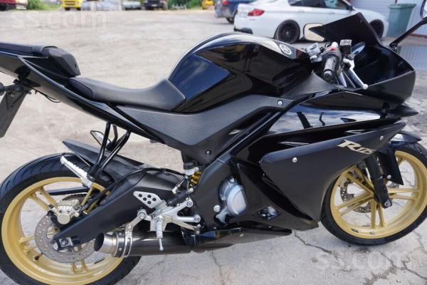Yamaha YZF R125 2010 in Bauska, with an engine capacity of 0.13 L and mileage of 0 thousand km for 2400 €, photo 7 on AUTOMOTO.COM.LV