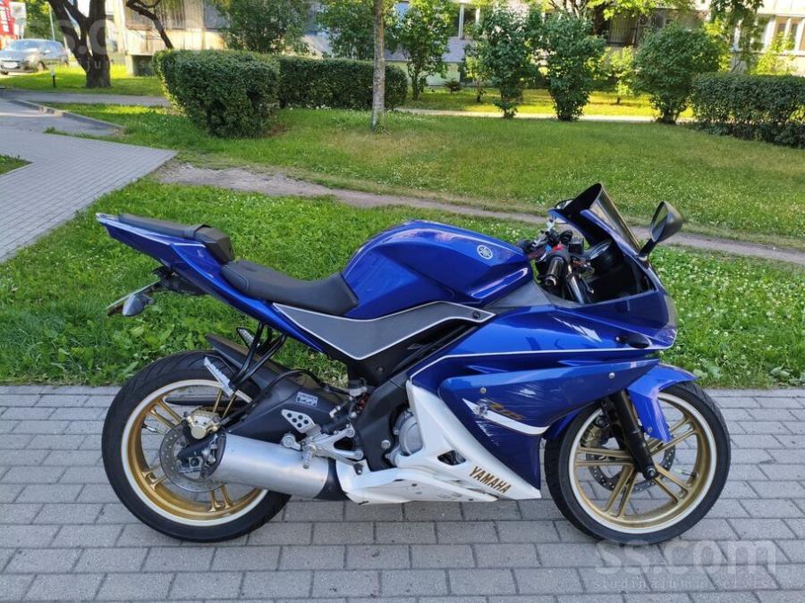 Ямаха YZF R125 2012 в Рига, объемом двигателя 0.13 л и пробегом 0 тыс. км за 1750 €, фото 11 на AUTOMOTO.COM.LV