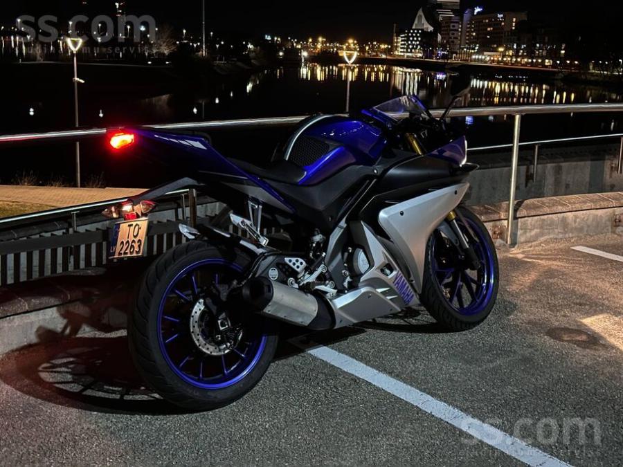Yamaha YZF R125 2015 Rīga, ar dzinēja tilpumu 0.13 L un nobraukumu 0 tūkst. km par 2900 €, foto 7 vietnē AUTOMOTO.COM.LV