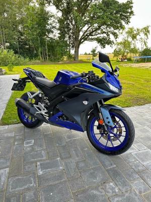 Yamaha YZF R125 2022 Talsi, ar dzinēja tilpumu 0.13 L un nobraukumu 0 tūkst. km par 3100 €, foto 1 vietnē AUTOMOTO.COM.LV