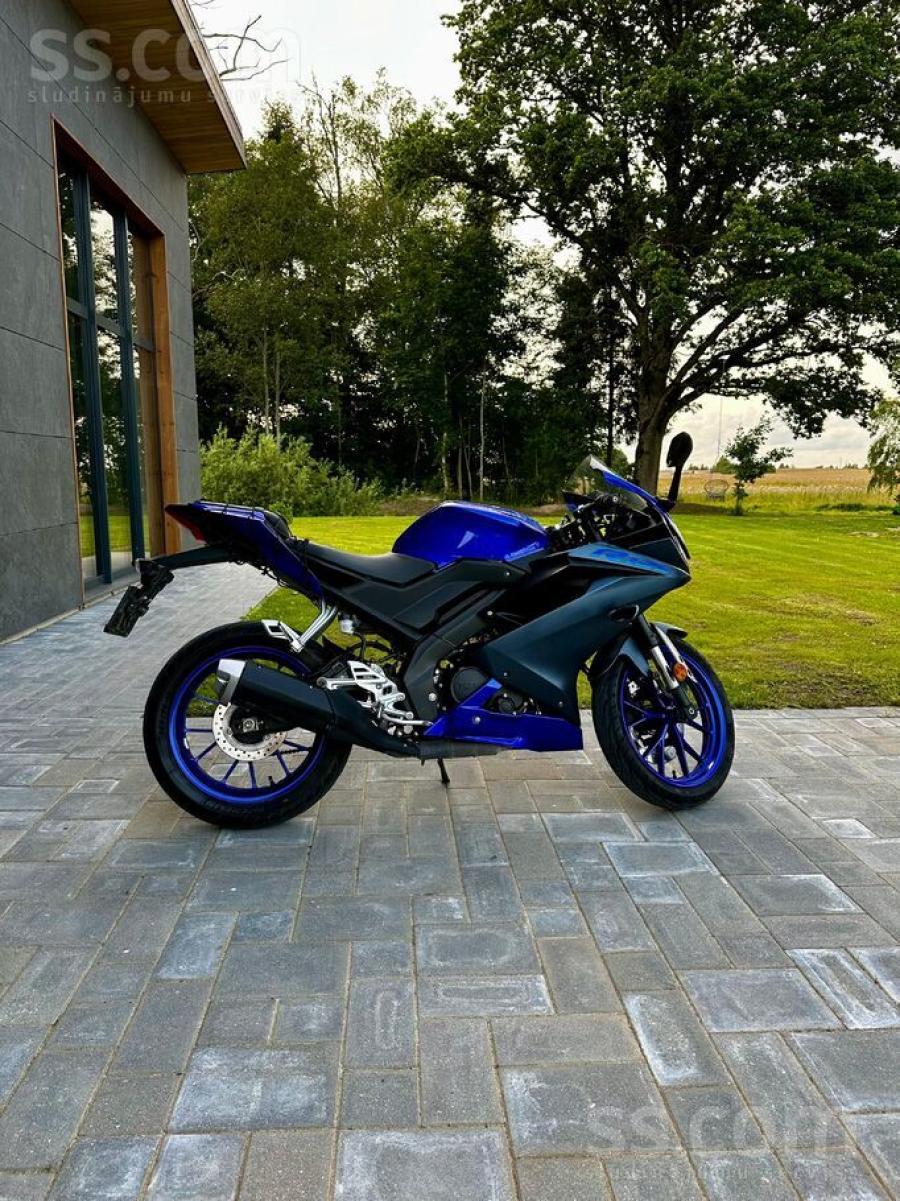 Yamaha YZF R125 2022 Talsi, ar dzinēja tilpumu 0.13 L un nobraukumu 0 tūkst. km par 3100 €, foto 2 vietnē AUTOMOTO.COM.LV