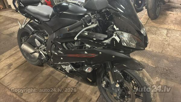 Black Yamaha YZF R6 2007 in Tallinn, with an engine capacity of 0.60 L and mileage of 0 thousand km for 2600 €, photo 1 on AUTOMOTO.COM.LV