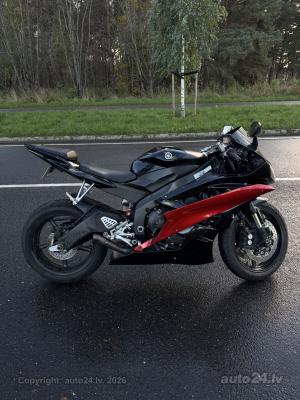 Черный Ямаха YZF R6 2007 в Таллин, объемом двигателя 0.60 л и пробегом 33 тыс. км за 6800 €, фото 4 на AUTOMOTO.COM.LV