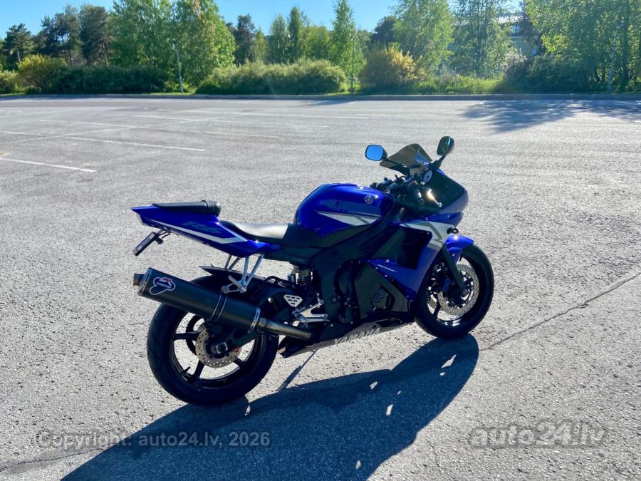 Синий Ямаха YZF R6 2004 в Таллин, объемом двигателя 0.60 л и пробегом 42 тыс. км за 3650 €, фото 3 на AUTOMOTO.COM.LV
