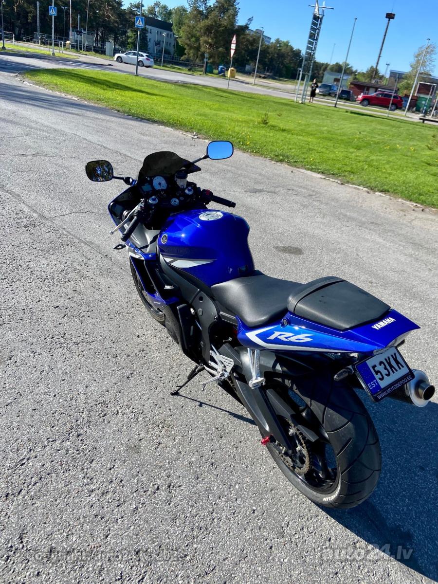 Синий Ямаха YZF R6 2004 в Таллин, объемом двигателя 0.60 л и пробегом 42 тыс. км за 3650 €, фото 6 на AUTOMOTO.COM.LV