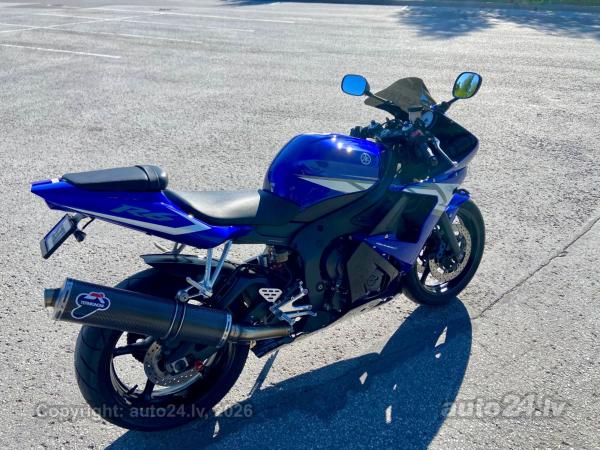 Zils Yamaha YZF R6 2004 Tallina, ar dzinēja tilpumu 0.60 L un nobraukumu 42 tūkst. km par 3650 €, foto 6 vietnē AUTOMOTO.COM.LV