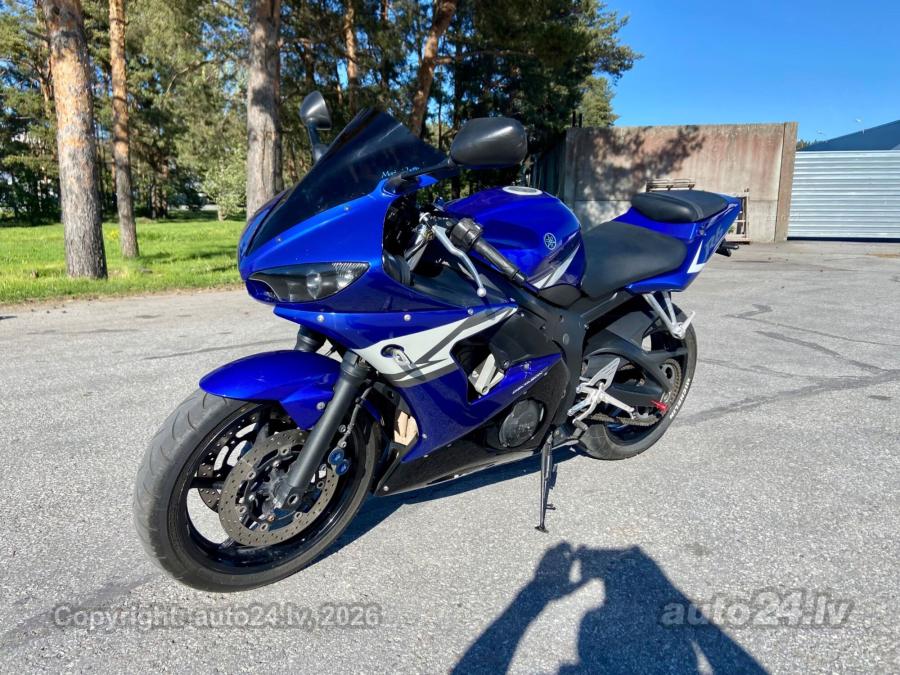 Синий Ямаха YZF R6 2004 в Таллин, объемом двигателя 0.60 л и пробегом 42 тыс. км за 3650 €, фото 14 на AUTOMOTO.COM.LV