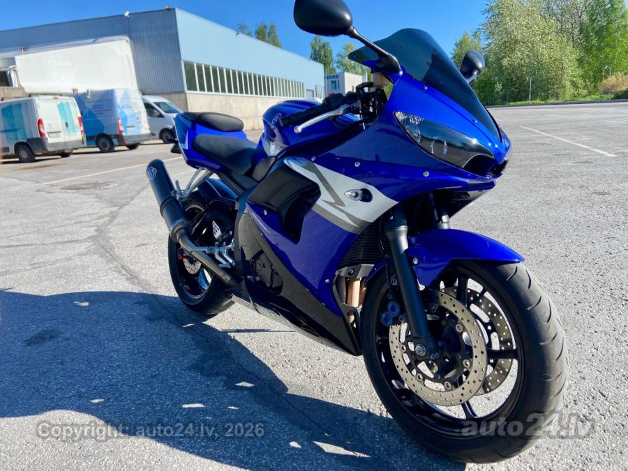 Синий Ямаха YZF R6 2004 в Таллин, объемом двигателя 0.60 л и пробегом 42 тыс. км за 3650 €, фото 20 на AUTOMOTO.COM.LV