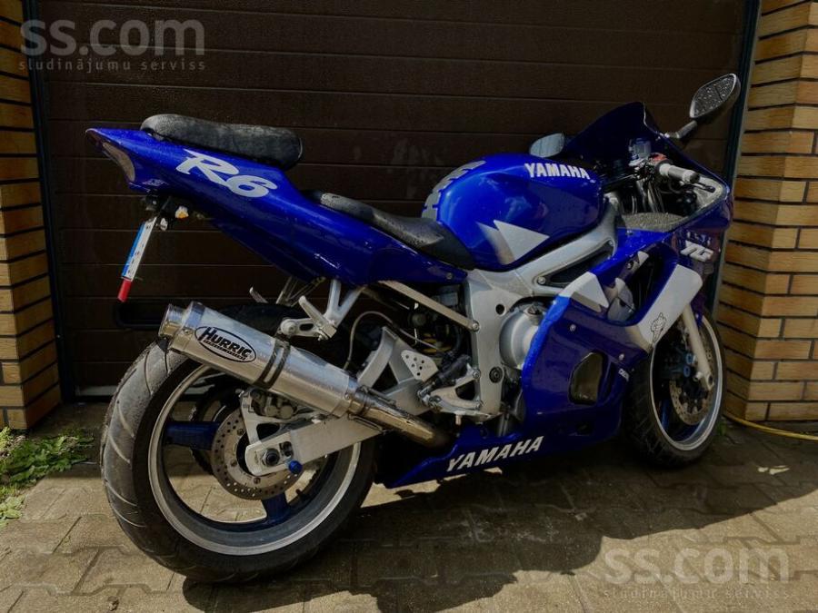 Yamaha YZF R6 2000 Tukums, ar dzinēja tilpumu 0.60 L un nobraukumu 0 tūkst. km par 3000 €, foto 2 vietnē AUTOMOTO.COM.LV