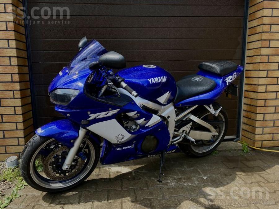 Yamaha YZF R6 2000 Tukums, ar dzinēja tilpumu 0.60 L un nobraukumu 0 tūkst. km par 3000 €, foto 4 vietnē AUTOMOTO.COM.LV