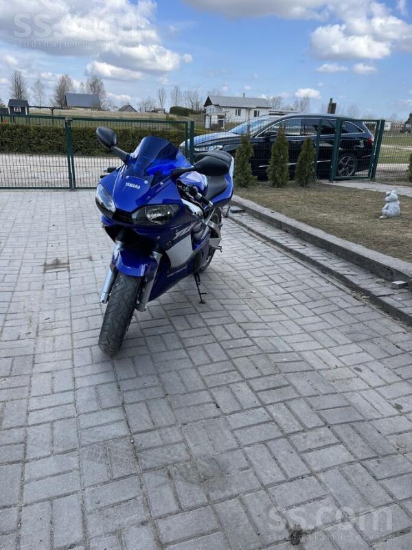 Yamaha YZF R6 2000 in Talsi, with an engine capacity of 0.60 L and mileage of 0 thousand km for 2499 €, photo 2 on AUTOMOTO.COM.LV