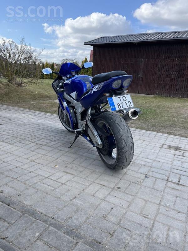 Yamaha YZF R6 2000 in Talsi, with an engine capacity of 0.60 L and mileage of 0 thousand km for 2499 €, photo 6 on AUTOMOTO.COM.LV