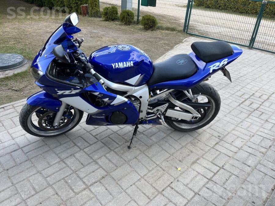 Yamaha YZF R6 2000 Talsi, ar dzinēja tilpumu 0.60 L un nobraukumu 0 tūkst. km par 2499 €, foto 10 vietnē AUTOMOTO.COM.LV