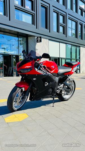 Red Yamaha YZF R6 2004 in Tallinn, with an engine capacity of 0.60 L and mileage of 58 thousand km for 3200 €, photo  on AUTOMOTO.COM.LV