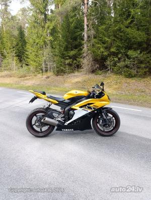 Yellow Yamaha YZF R6 2008 in Parnu, with an engine capacity of 0.60 L and mileage of 52 thousand km for 4000 €, photo 5 on AUTOMOTO.COM.LV