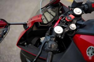 Red Yamaha YZF 2018 in Klaipeda, with an engine capacity of 0.13 L and mileage of 31 thousand km for 2650 €, photo 9 on AUTOMOTO.COM.LV