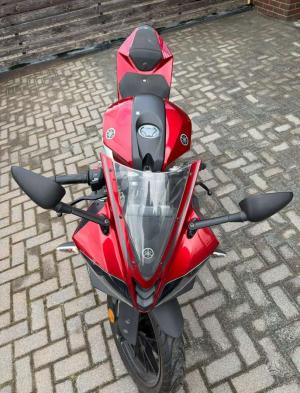 Red Yamaha YZF 2019 in Vilnius, with an engine capacity of 0.12 L and mileage of 7 thousand km for 3000 €, photo 7 on AUTOMOTO.COM.LV