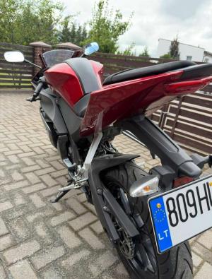 Red Yamaha YZF 2019 in Vilnius, with an engine capacity of 0.12 L and mileage of 7 thousand km for 3000 €, photo 13 on AUTOMOTO.COM.LV