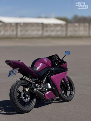 Violet Yamaha YZF 2008 in Vilnius, with an engine capacity of 0.13 L and mileage of 35 thousand km for 1750 €, photo 7 on AUTOMOTO.COM.LV