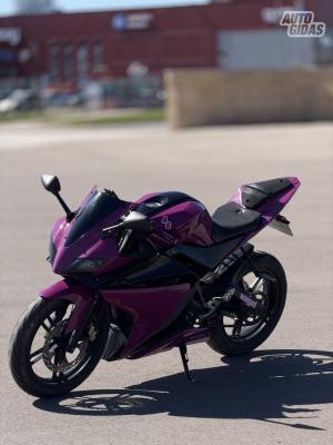 Violet Yamaha YZF 2008 in Vilnius, with an engine capacity of 0.13 L and mileage of 35 thousand km for 1750 €, photo 24 on AUTOMOTO.COM.LV
