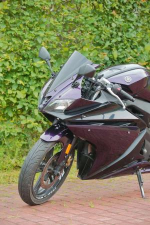 Violet Yamaha YZF 2010 in Vilnius, with an engine capacity of 0.13 L and mileage of 41 thousand km for 1700 €, photo 7 on AUTOMOTO.COM.LV