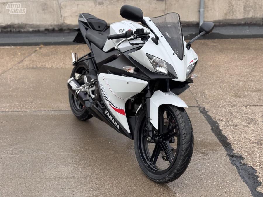 Balts Yamaha YZF 2012 Kauņa, ar dzinēja tilpumu 0.13 L un nobraukumu 0 tūkst. km par 2150 €, foto 1 vietnē AUTOMOTO.COM.LV