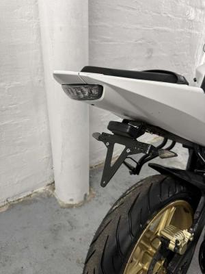 White Yamaha YZF 2013 in Marijampole, with an engine capacity of 0.13 L and mileage of 21 thousand km for 1890 €, photo 13 on AUTOMOTO.COM.LV