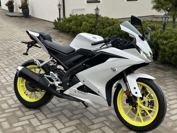 Balts Yamaha YZF 2019 Šauļi, ar dzinēja tilpumu 0.13 L un nobraukumu 13 tūkst. km par 3550 €, foto 2 vietnē AUTOMOTO.COM.LV