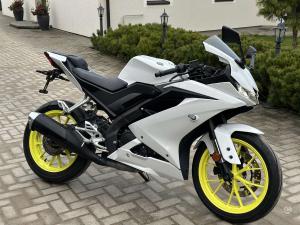 Balts Yamaha YZF 2019 Šauļi, ar dzinēja tilpumu 0.13 L un nobraukumu 13 tūkst. km par 3550 €, foto 2 vietnē AUTOMOTO.COM.LV