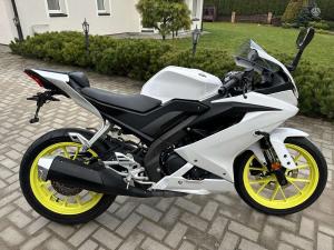 Balts Yamaha YZF 2019 Šauļi, ar dzinēja tilpumu 0.13 L un nobraukumu 13 tūkst. km par 3550 €, foto 3 vietnē AUTOMOTO.COM.LV