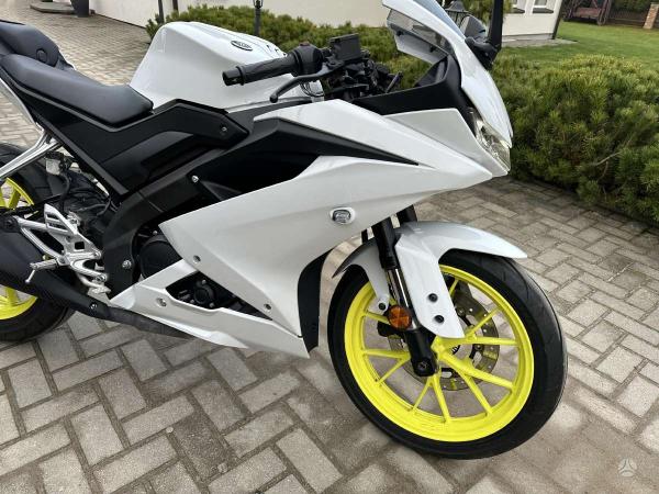 Balts Yamaha YZF 2019 Šauļi, ar dzinēja tilpumu 0.13 L un nobraukumu 13 tūkst. km par 3550 €, foto 4 vietnē AUTOMOTO.COM.LV