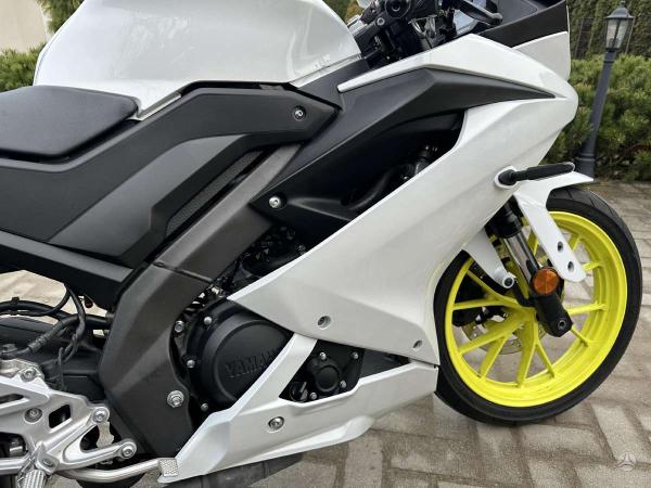 Balts Yamaha YZF 2019 Šauļi, ar dzinēja tilpumu 0.13 L un nobraukumu 13 tūkst. km par 3550 €, foto 6 vietnē AUTOMOTO.COM.LV
