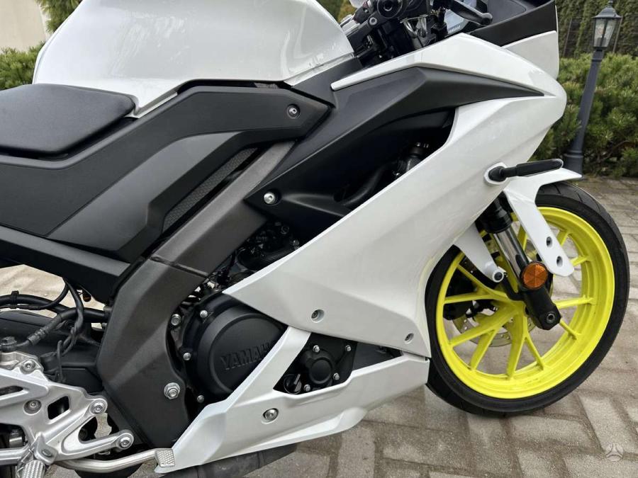 Balts Yamaha YZF 2019 Šauļi, ar dzinēja tilpumu 0.13 L un nobraukumu 13 tūkst. km par 3550 €, foto 6 vietnē AUTOMOTO.COM.LV