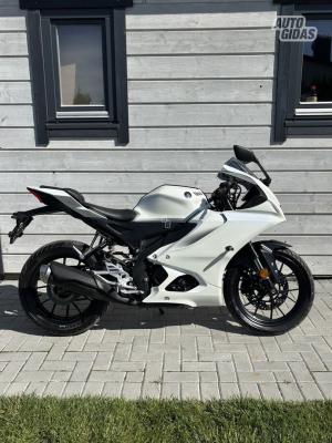 White Yamaha YZF 2023 in Siauliai, with an engine capacity of 0.13 L and mileage of 13 thousand km for 4500 €, photo 4 on AUTOMOTO.COM.LV
