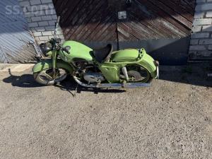 Izh 56 1958 Jelgava, ar dzinēja tilpumu 0.35 L un nobraukumu 0 tūkst. km par 1200 €, foto  vietnē AUTOMOTO.COM.LV