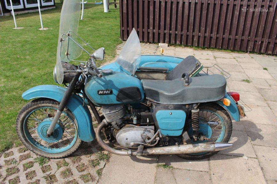 Blue YZh Planeta 1977 in Vilnius, with an engine capacity of 0.35 L and mileage of 30 thousand km for 750 €, photo 4 on AUTOMOTO.COM.LV