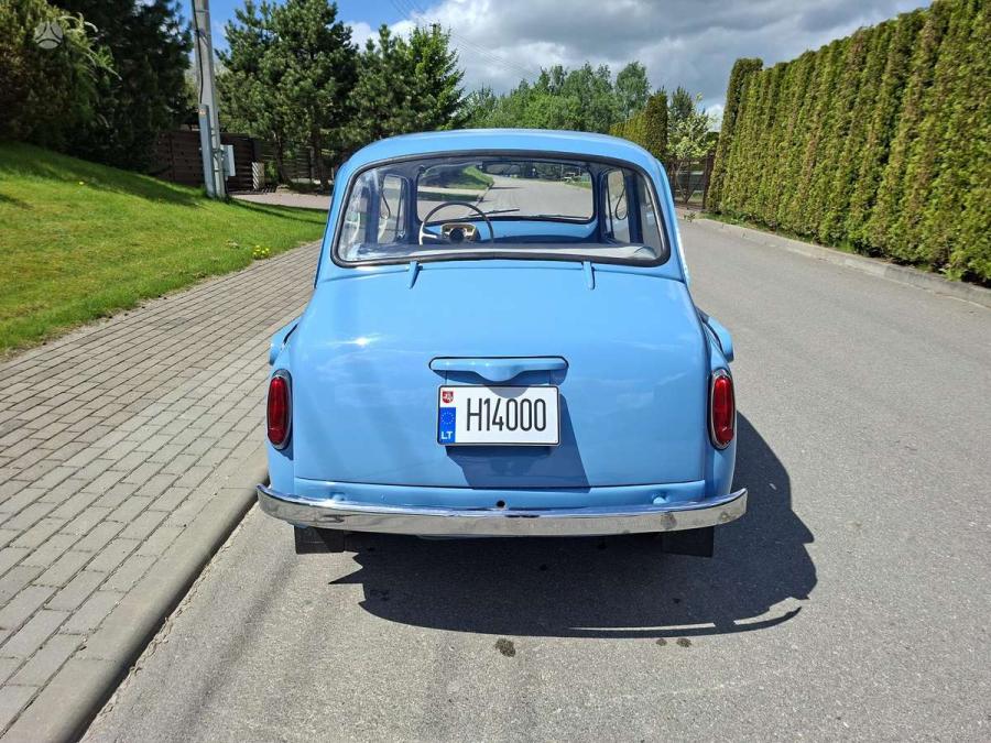 Синий ЗАЗ 965 1968 в Вильнюс, объемом двигателя 0.90 л и пробегом 100 тыс. км за 5900 €, фото 6 на AUTOMOTO.COM.LV