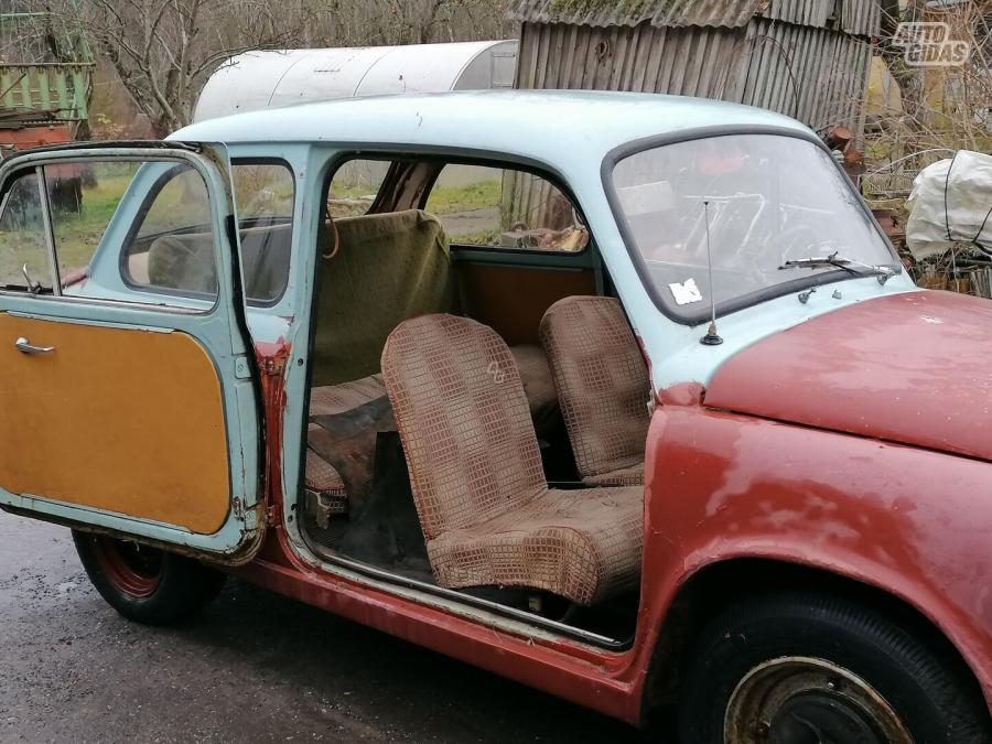 ZAZ 965 1960 in Siauliai, with an engine capacity of 0.90 L and mileage of 0 thousand km for 2150 €, photo 13 on AUTOMOTO.COM.LV